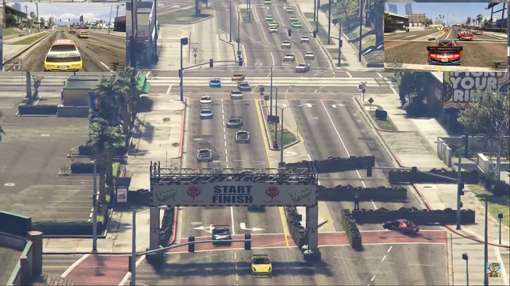 如果把GTA看做一个赛车游戏的话，它是什么水准的赛车游戏？ - 知乎