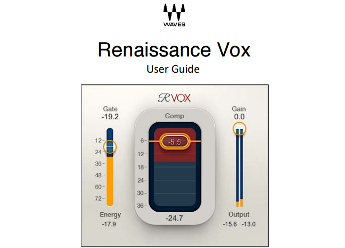 [中译]Waves·RVox官方用户指南 - 知乎