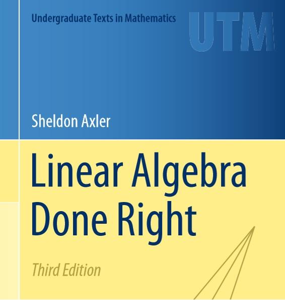 《Linear Algebra Done Right》线性代数复习及部分习题解答（5.C） - 知乎