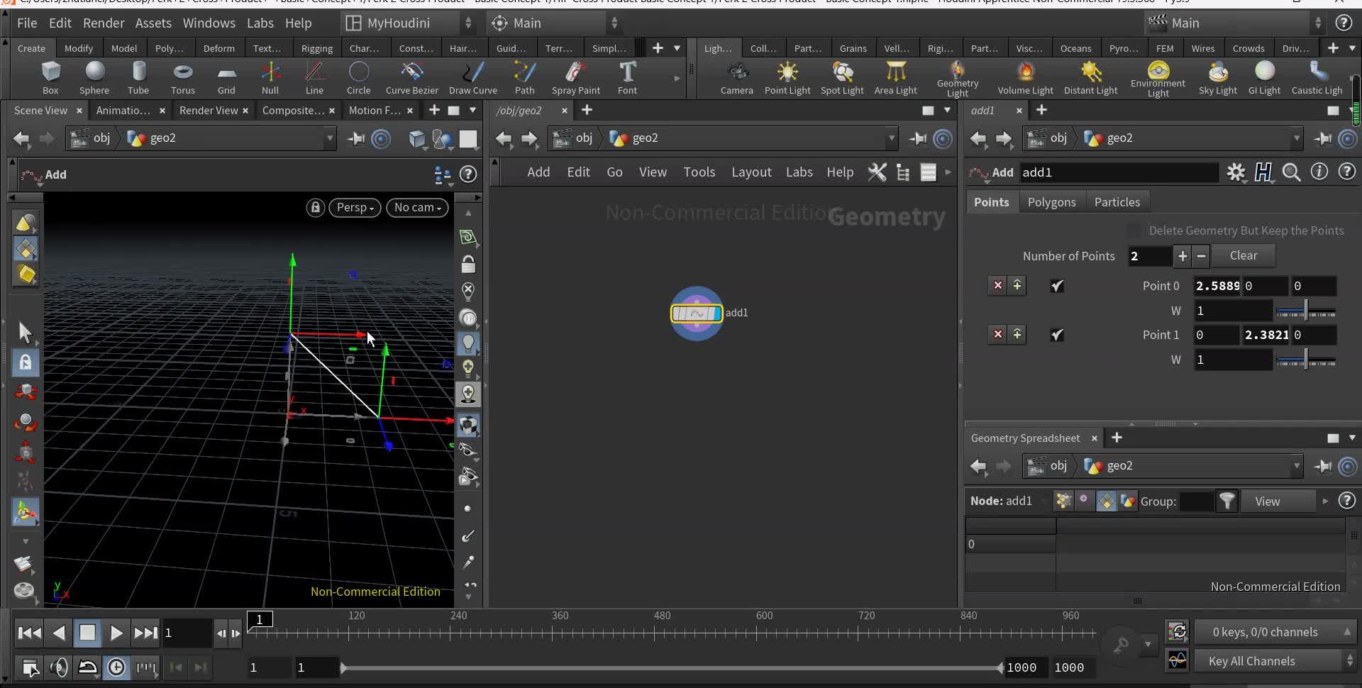 [Houdini][SOP] add节点 - 知乎