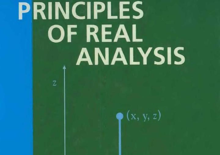 Principles Of Real Analysis Principles Of Real Analysis